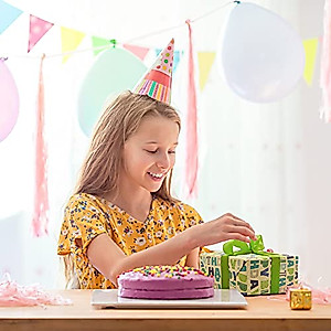 Happy Birthday Green Wrapping Paper For Men Women Boys Girls Kids,Gift Wrap, 20 x 28 inches per sheet (6 sheets: 23 sq. ft. ttl.) Brown KRecycled raft Folded Paper for Baby Shower Daddy All Birthday Occasions