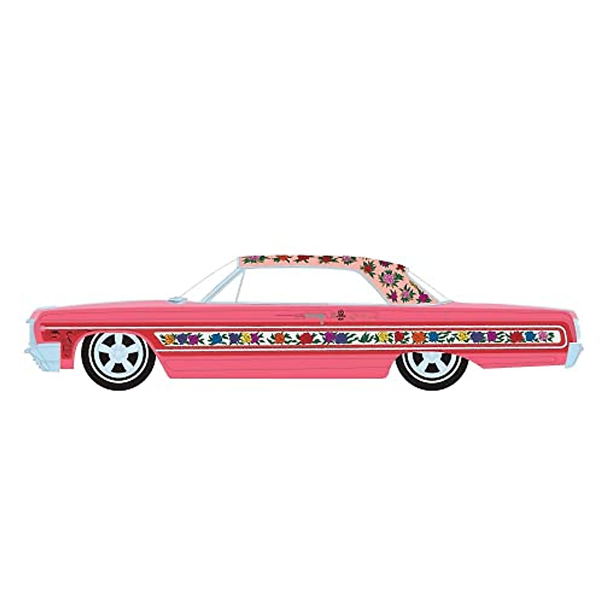 1964 Chevy Impala, Gypsy Rose Pink - Greenlight 63010A/48-1/64 Scale Diecast Model Toy Car