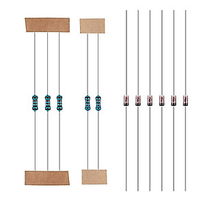 DORHEA 3 Set LED Flashing Lights Practice Board - NE555 CD4017 IC Kits - Red Blue Dual-Color DIY Kit - Strobe Electronic Suit Flashing Lights Components