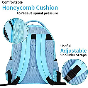 VBFOFBV Backpack for Women Daypack Laptop Backpack Travel Casual Bag, Blackboard Periodic Table of Chemical Elements