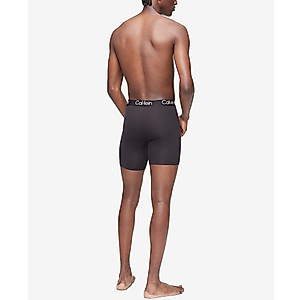 Calvin Klein Men's Ultra Soft Modern Modal Boxer Brief, 3 Black, XL