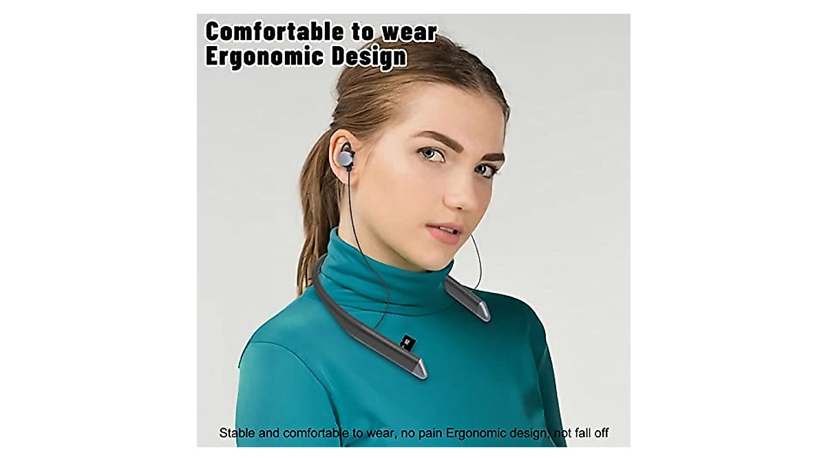 Charella Bluetooth Neckband Headphones - Stylish & Ergonomic Audio
