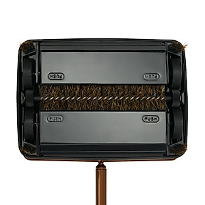 STANLEY HOME PRODUCTS Electrostatic Carpet & Floor Sweeper - Heavy Duty Lightweight Floor Cleaner - Suitable for Smooth Floors and Low Pile Rugs & Carpeting No Electricity Needed (Brown)