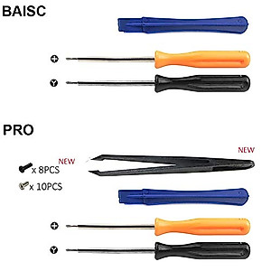 7 In 1 Replacement 3D Analog Joystick Thumb Stick For Nintend Switch Joy Con Controller Sensor Module For Nintend Switch Lite Light Purple