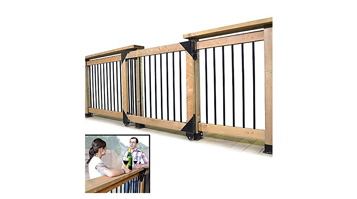 Pylex 11052 Sliding Gate Kit, Black — 🛍️ The Retail Market