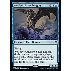 Magic: the Gathering - Ancient Silver Dragon (056) - Battle for Baldur's Gate