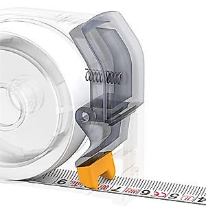 HOTO Self Lock Tape Measure, Retractable Measuring Tape, Precise Measurement, Great Stiffness, Shock Absorbent Base, Anti-Rust & Anti-Scratch, 10 Ft (3m)