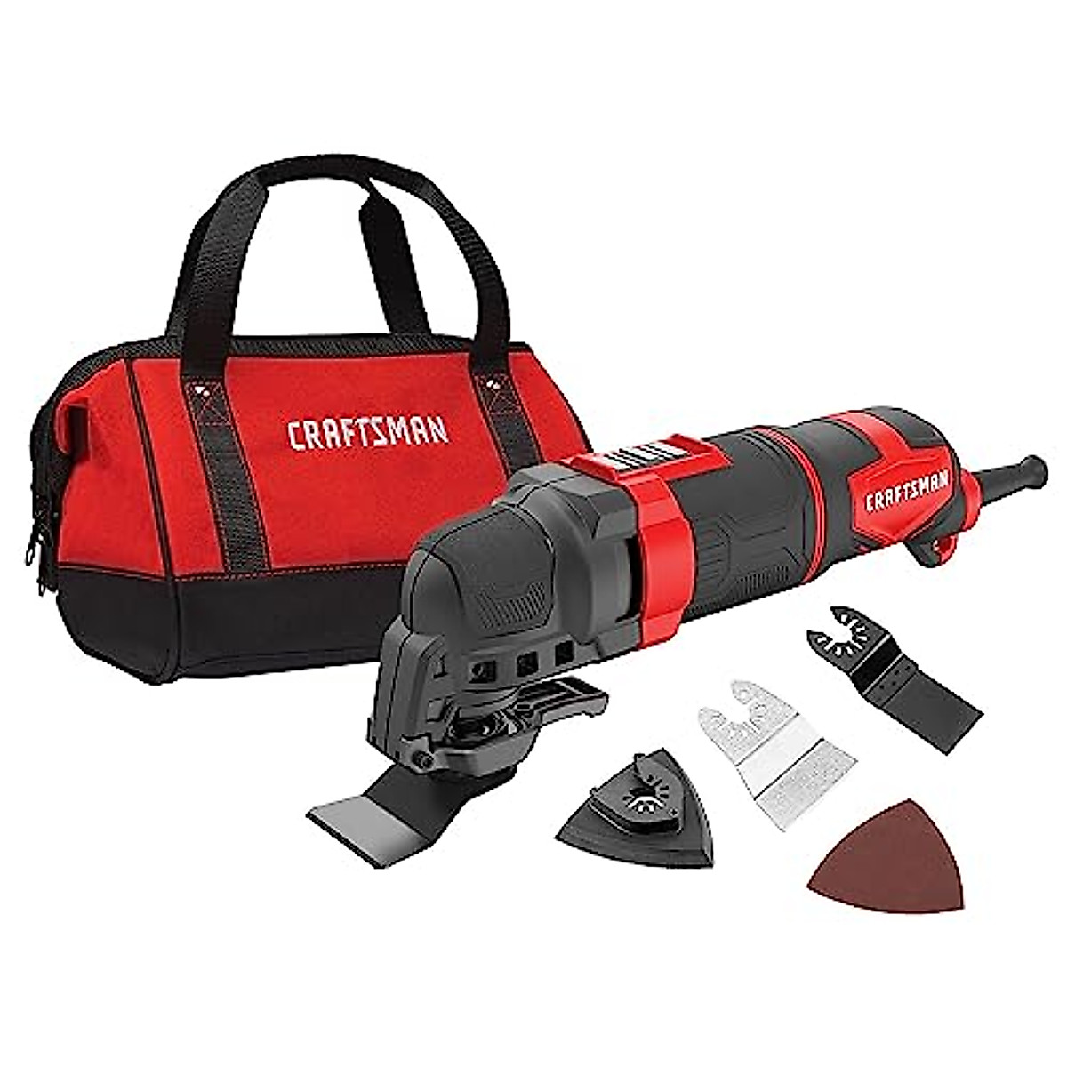 CRAFTSMAN Oscillating Tool Kit, 3-Amp, 14-Pieces, Corded (CMEW400)