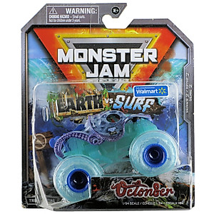 Monster Jam Earth vs Surf Series 1:64 Scale Diecast Truck Octon8er (Surf)