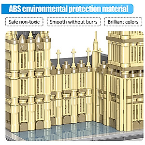 FEIDAMA Big Ben Building Set Model Kit with Lighting and Real Clocks, Architecture London World Famous Architectural Model Toys Gift for Kids and Adults(815pcs)