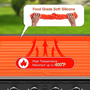 NancyL 36 Inch Griddle Cover for Blackstone, Griddle Mat 36 Inch Protective BBQ Grill for Blackstone Protector Accessories Kit, Blackstone Griddle Mat 36" x 22"