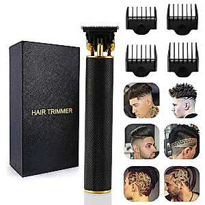 Frascio Professional Hair Clippers Zero Gapped Cordless Hair Trimmer Professional Haircut & Grooming Kit for Men USB Rechargeable Trimmer Barbers Clippers for Men Women Kids