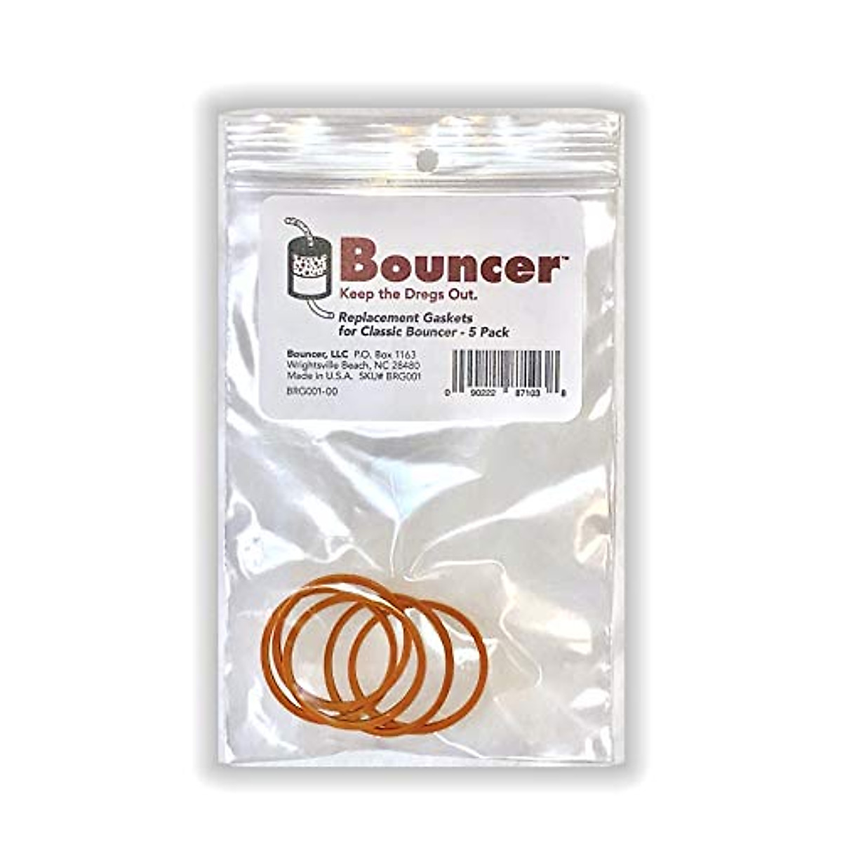 Replacement Gaskets for Classic Bouncer - 5 Pack
