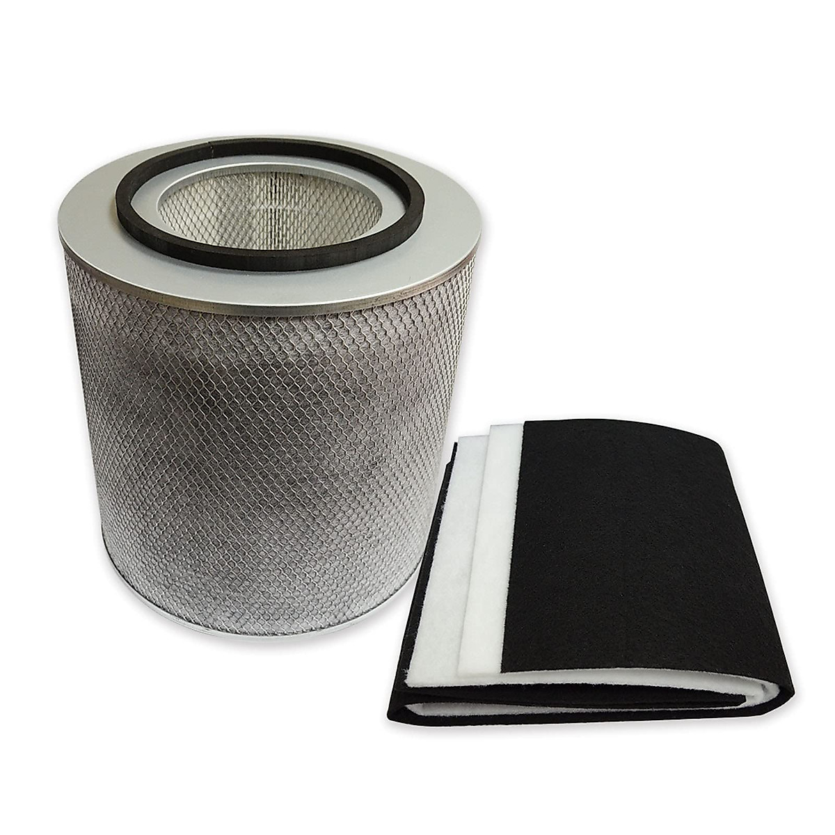 PUREBURG Replacement Filter Set Compatible with Austin Healthmate FR400 HM400 HM402 HM405 HM410 HM450 Air Purifiers,H13 HEPA Activated Carbon & Pre-Filter