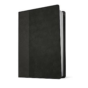 NLT Personal Size Giant Print Bible, Filament Enabled (LeatherLike, Black/Onyx, Red Letter): Includes Free Access to the Filament Bible App Delivering ... Notes, Devotionals, Worship Music, and Video