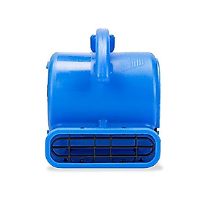 B-Air VP-20 1/5 HP Air Mover for Water Damage Restoration Carpet Dryer Floor Blower Fan Home and Plumbing Use, Blue…