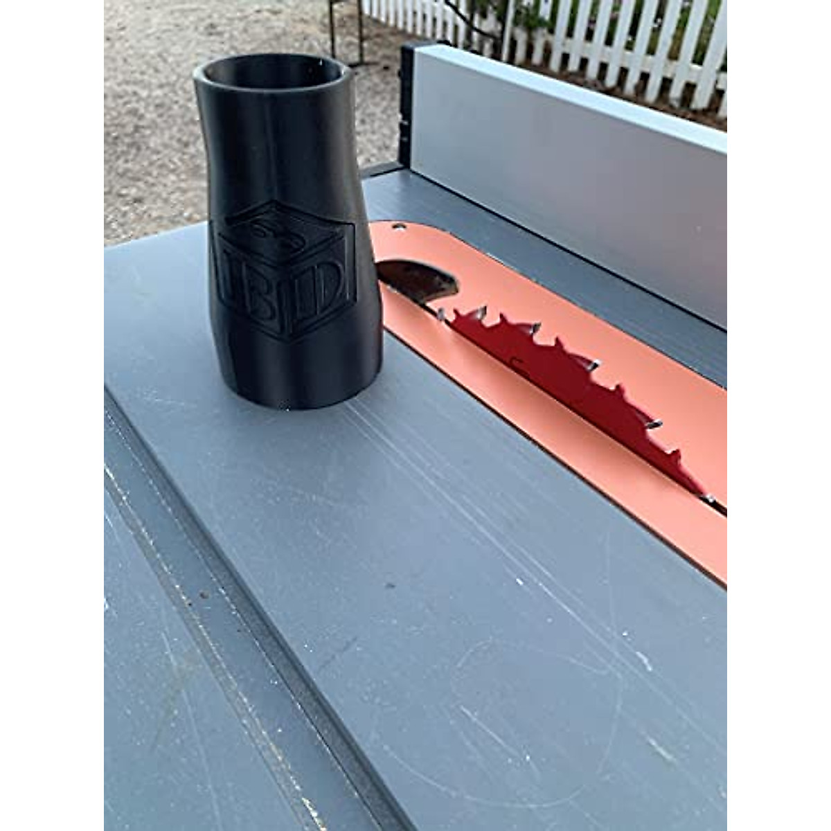 B3D Table Saw Vacuum Adapter Dust Collection Shop Vac Attachment Construction