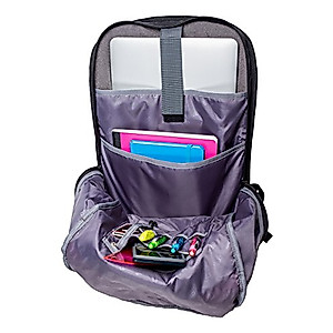 Case-It The Classic Laptop Backpack, Fits 15 Inch Laptops, Magenta (BKP-303-MAG)
