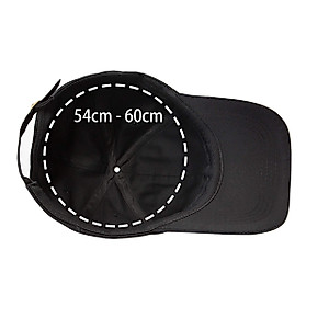 Erying Bride Squad Baby Bachelorette Party Hats, 6 Pack Perfect Bride Bachelorette Hats for The Bride Squad Baseball Trucker Hats (Black)