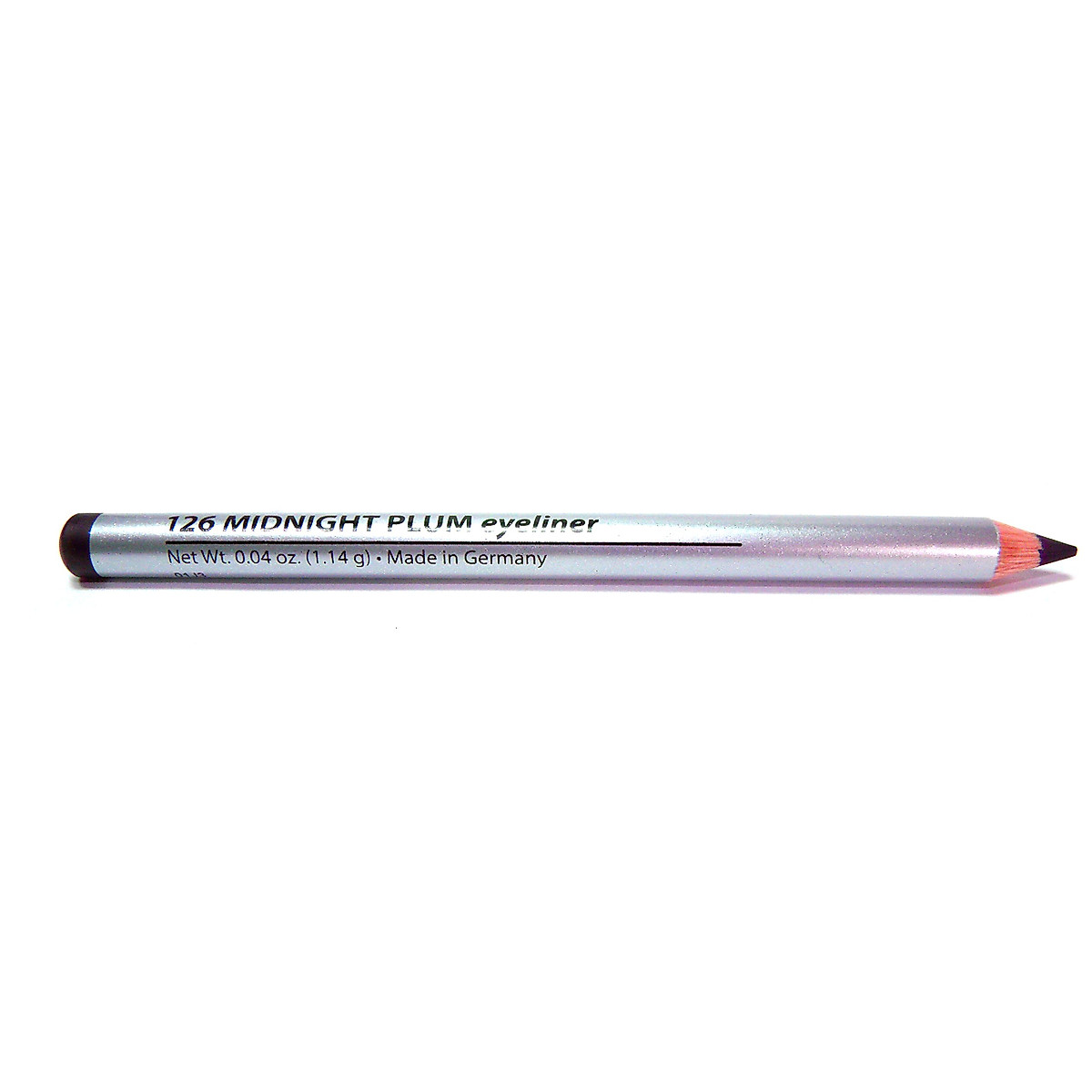 Pure Ziva Midnight Eggplant Plum Violet Dark Matte Purple Red Wood Eyeliner Pencil, HD Professional Eye Liner Smudge Proof Deep Pigment, No Animal Testing & Cruelty Free