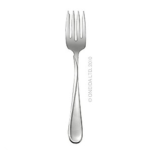 Oneida Flight Everyday Flatware Salad Forks, Set of 4