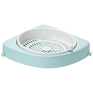 Bathroom Degree Rotating for Triangle Shelf Toilet Spinning Corner Organizer Holder Tray Storage Rack 360° Rotating Triangle Shelf