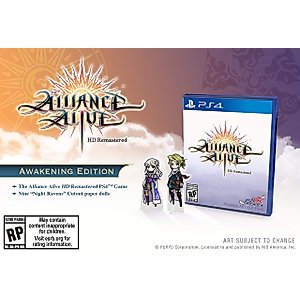 The Alliance Alive HD Remastered - PlayStation 4