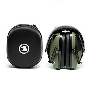 Osprey Global EM-OSP-82DB : Active Electronic Noise Cancelling Ear Muffs 82 Decibels (Shooting, industrial etc.)