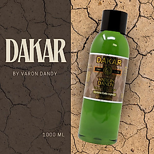Varon Dandy Dakar Fresh Scent English Style Cologne for Men, 32 Fl Oz