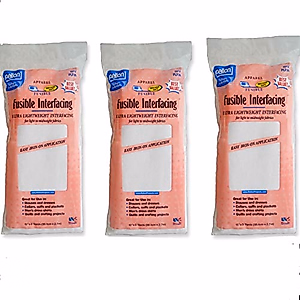 White Fusible Interfacing 3-Pack