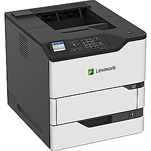 Lexmark MS821N Monochrome Laser 55ppm 1200dpi - Gray