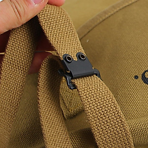 WWII WW2 US M36 Haversack Musette Field Bag Military Back Pack Canvas Khaki