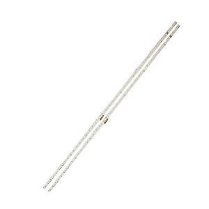 HABITZ 2pcs/Kit LED Strips Compatible with Samsung 50 TV UE50NU UE50RU HG50NJ BN96 45952A AOT 50 NU7100F 2X38 3030C D6t 2d1 19S2P REV.V3 (Color : 30lot60PCS)