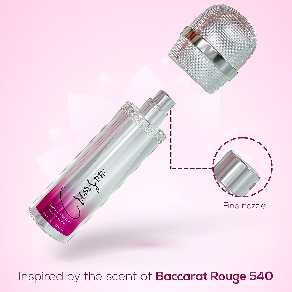 Regal Fragrances Womens Perfume - INSPIRED by BACRAT RUGE 540 Perfume For Women - Luxurious, Complex, Intense, Sophisticated - Saffron, Jasmine, Amberwood, Cedar - (3.4 fl oz / 100 ml)