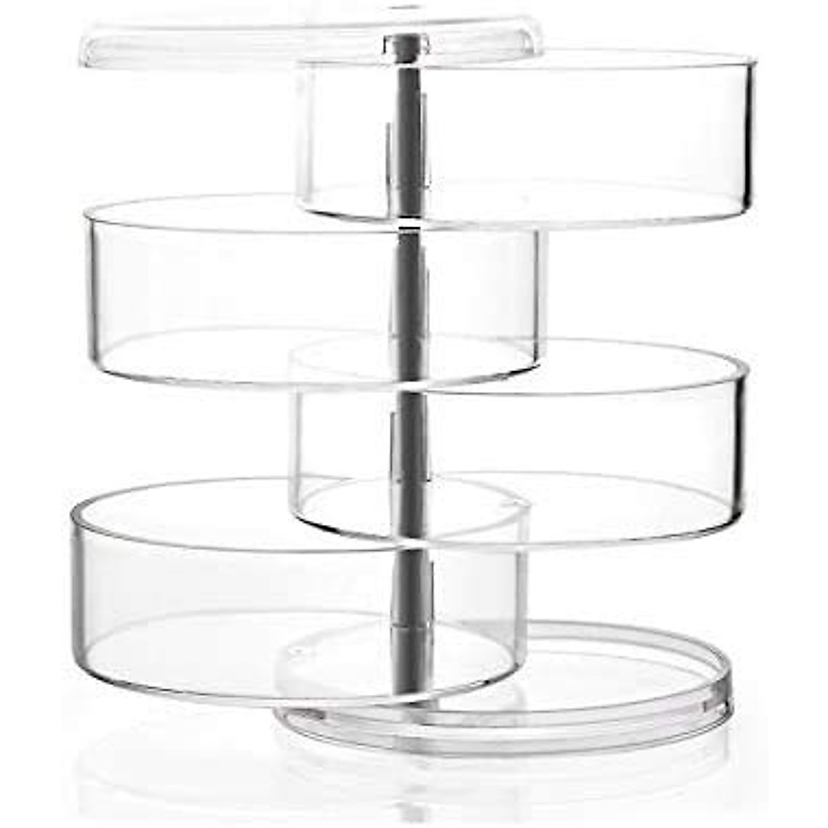Stackable Storage Jewellery Trays Hair Accessory Containers Simple Houseware Organizer 4 Layers 7.14in