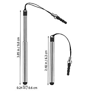 ibasenice 5pcs Stylus Pens Portable Touch Screen Stylus Pen Capacitive Screen Touch Pen Tablet Screen Pens