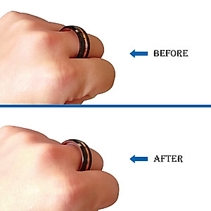 Ring Size Adjuster for Loose Rings Women 57pcs Invisible Transparent Ring Sizer Reducer Spacer Men Ring Fitter