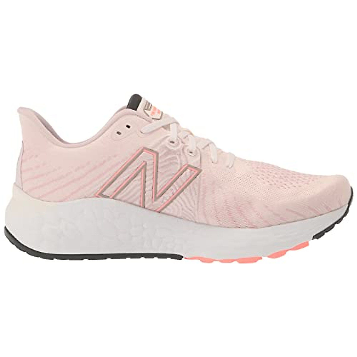 New Balance Women's Fresh Foam X Vongo V5 Running Shoe, Washed Pink/Grapefruit/Stone Pink, 8