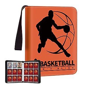 WeoTca 900 Pockets Baseball Card Binder, 9-Pocket Card Collections Trading Card Binder 50 Pages Double-Sided Cards Holder with Zipper 3-Ring Card Album for Sports Baseball Card Sleeves Protectors