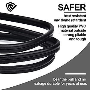 CUGLB 4 Feet AC Power Supply Cord Replacement for Electric Recliner or Lift Chairs, Compatible with Okin, Limoss, Pride, Golden, Lazboy, Berkline etc.