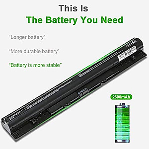 SOLICE Battery L12M4E01 L12L4A02 G50 G50-45 Laptop Battery Replacement Lenovo L12M4A02 Z50 L12L4E01 Z70 L12S4E01 Z50-70 Z70-80 G50-70 G505S G500S Z50-75 G400S [14.4V 2600mAh] Notebook Battery