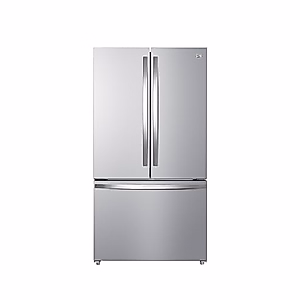 Kenmore 46-75515 Counter-Depth French Door Refrigerator/Freezer with Fingerprint-Resistant Stainless Steel, Ice Maker, Quiet and Energy Efficient Inverter Compressor, 36 Inch
