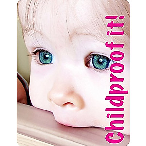 KidKusion Hearth Cushion | Made in USA | Black | 8.33 Ft of Padding | Child Safety, Edge and Corner Guard, Babyproof Fireplace Bumper