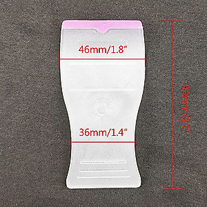 12 Pcs Hair Wax Cleansing Spatulas Plastic S-Shaped Makeup Cosmetic Mask Scraper Waxing Applicator Beauty Tools, Random Color