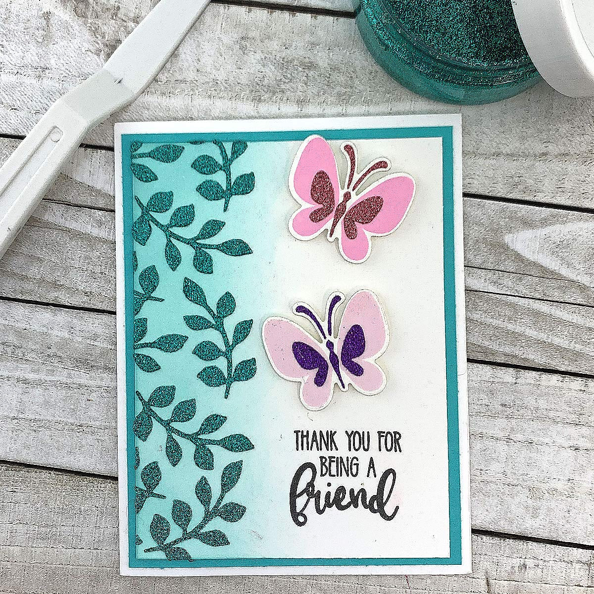 Gina K. Designs for Therm O Web Glitz Glitter Gel, Turquoise Sea , 2.3 Ounces