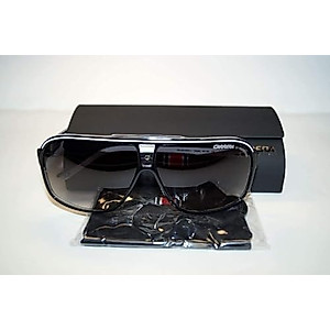 Carrera Grand Prix 2 T4M Pilot Sunglasses Lens Categ, Black/White, 64mm