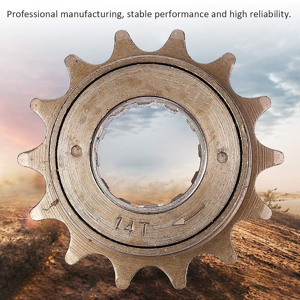 14T Single Speed Freewheel Flywheel Accessory Compatible with Mountain Road Folding