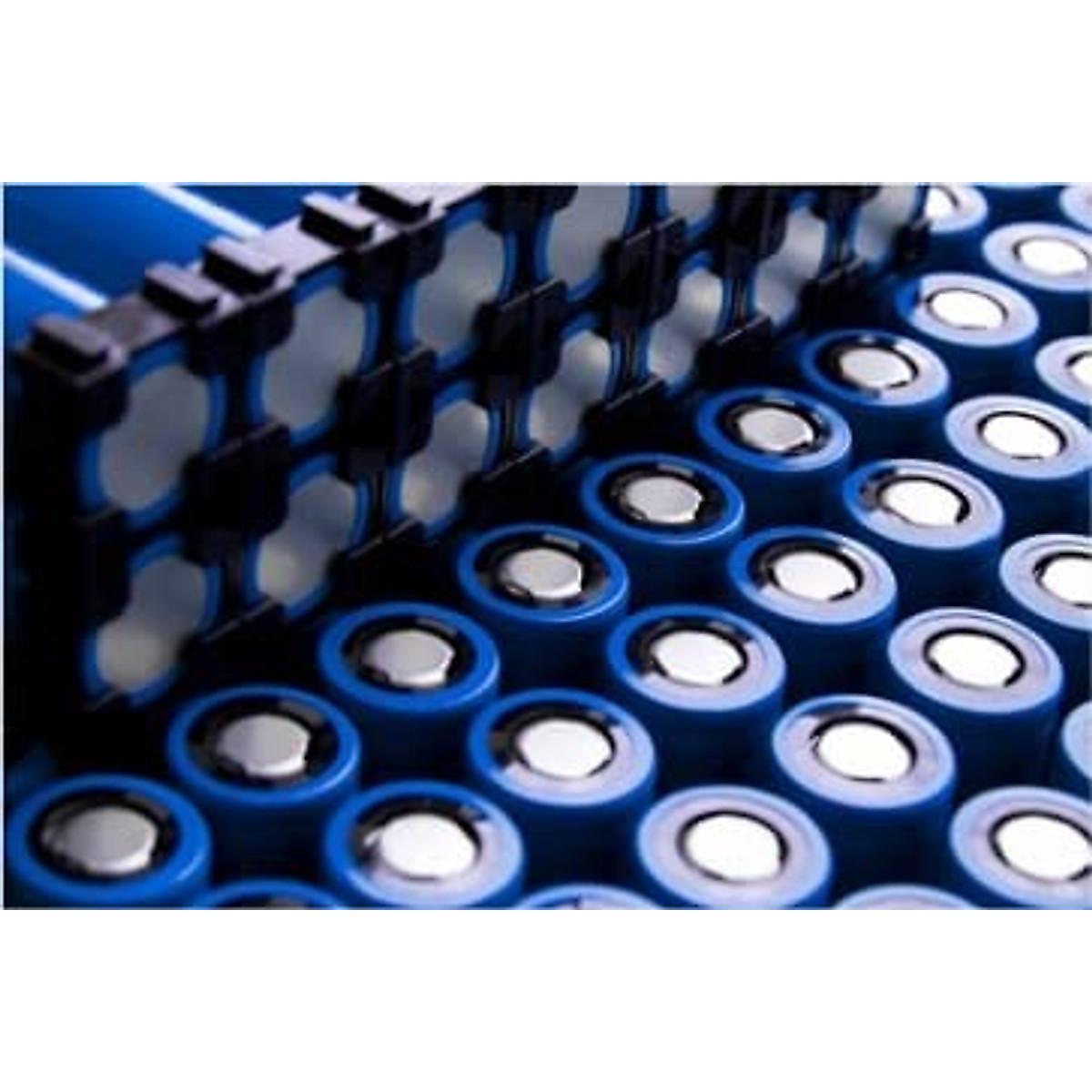 Heyiarbeit 20Pcs 3x7 Cell Spacer 18650 Lithium Battery Plastic Holder Bracket for DIY Battery Pack 18.5mm Hole Dia