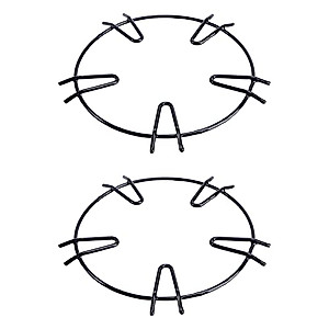 SOLUSTRE 6 Pcs Milk pan stand gas stove pan support gas ring trivet pot stovetop grate rack stove top hob replacement grill grates Kitchen Accessories bracket ring Gas stoves enamel