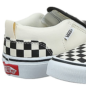 Vans YT Asher Trainers, Multicolour Checkers Black Natural Ipd, 5 US Unisex Big Kid